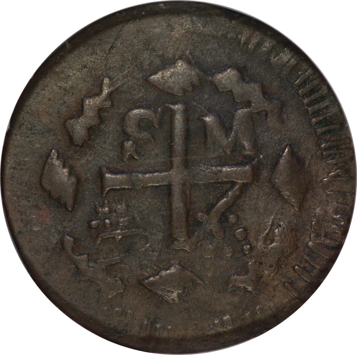 Colombia 1/4 Real 1820 NGC VF 35 Santa Marta – ArabellaBanknotes.com