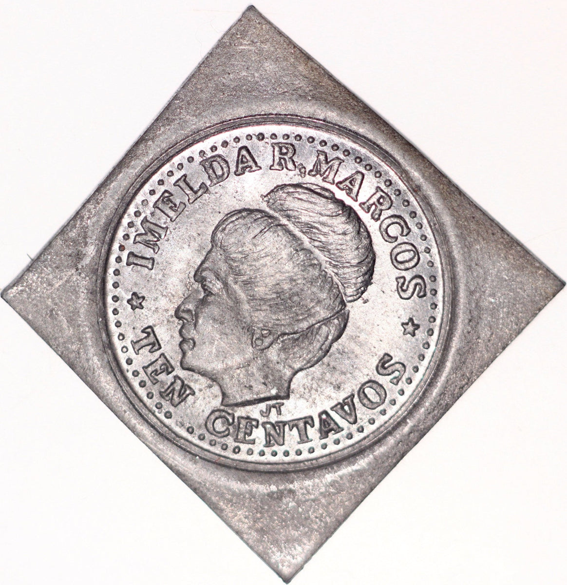 Philippines 10 Centavos ND Emilda Marcos Die Trial – ArabellaBanknotes.com